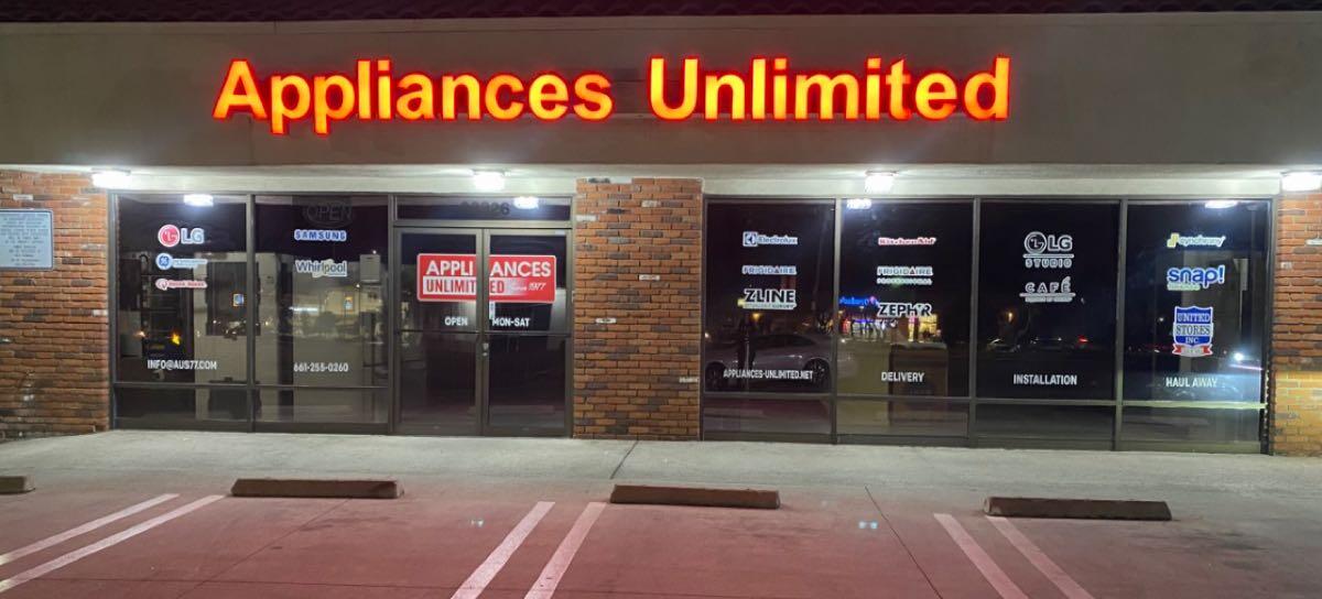 Home appliances unlimited company store