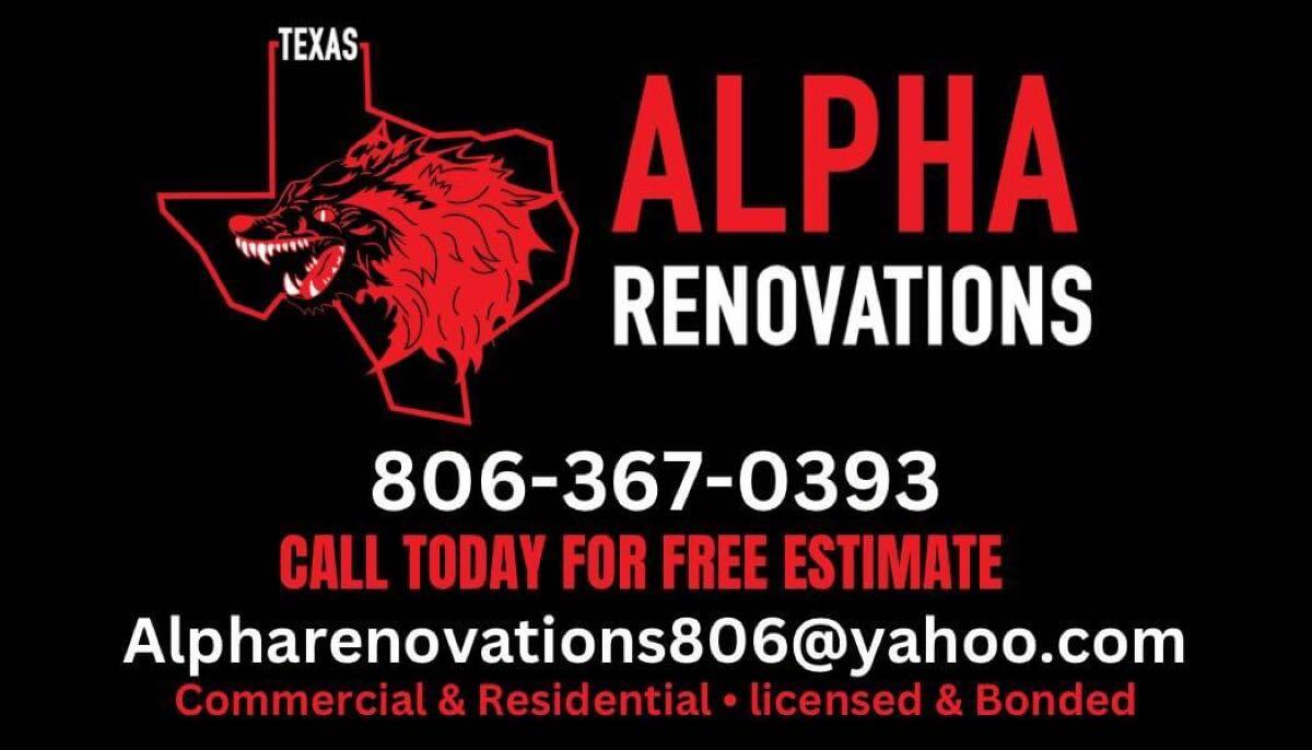 Texas Alpha Renovations - Amarillo, TX - Nextdoor