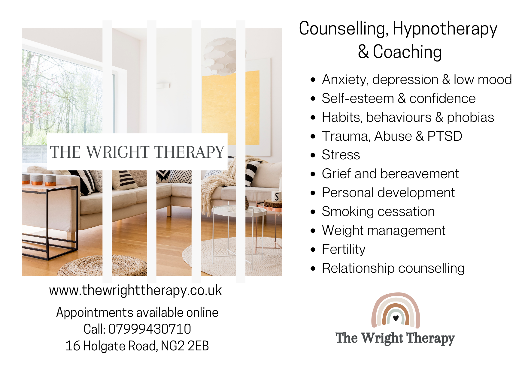 The Wright Therapy - Nottingham - Nextdoor