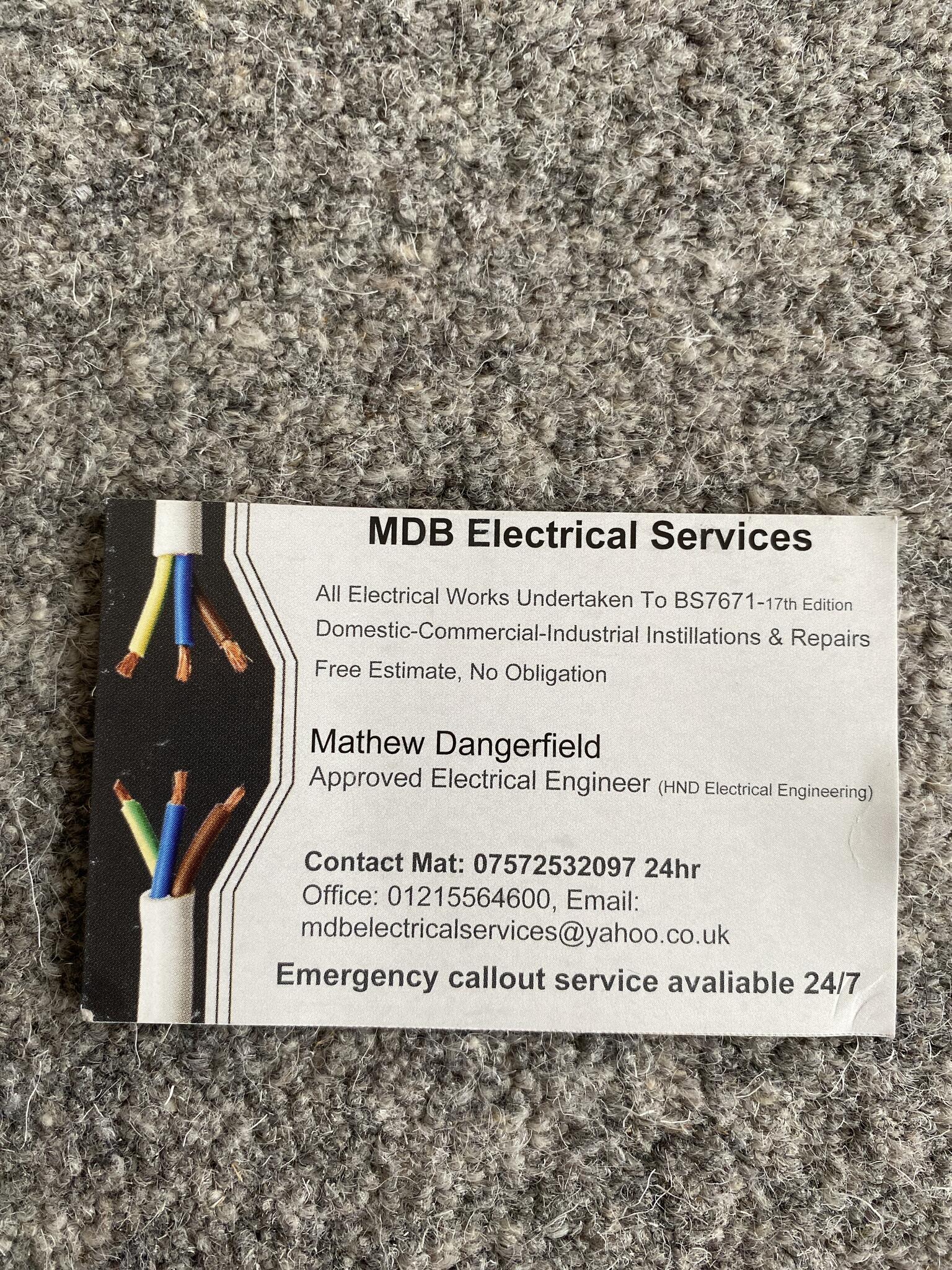 MDB Electrical Services & Property Maintenance - West Bromwich - Nextdoor