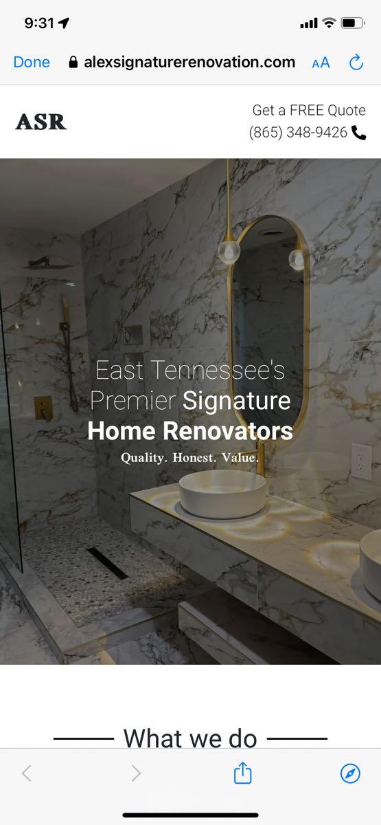 Alex Signature Renovation - Knoxville, TN - Nextdoor