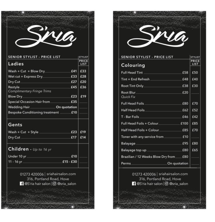 ‘S’ria’ hair salon - Hove, GB-ENG - Nextdoor