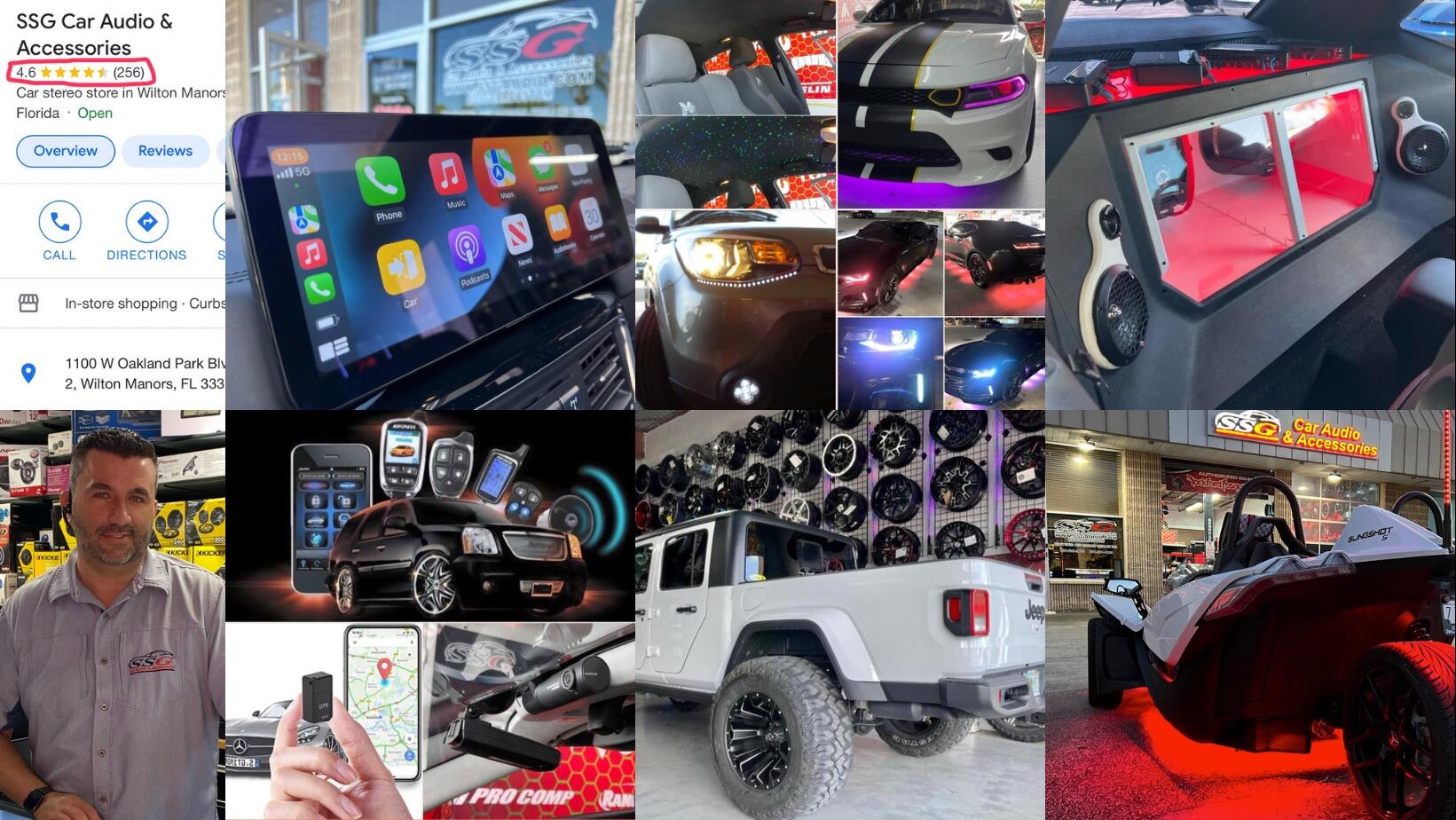 Ssg car audio store