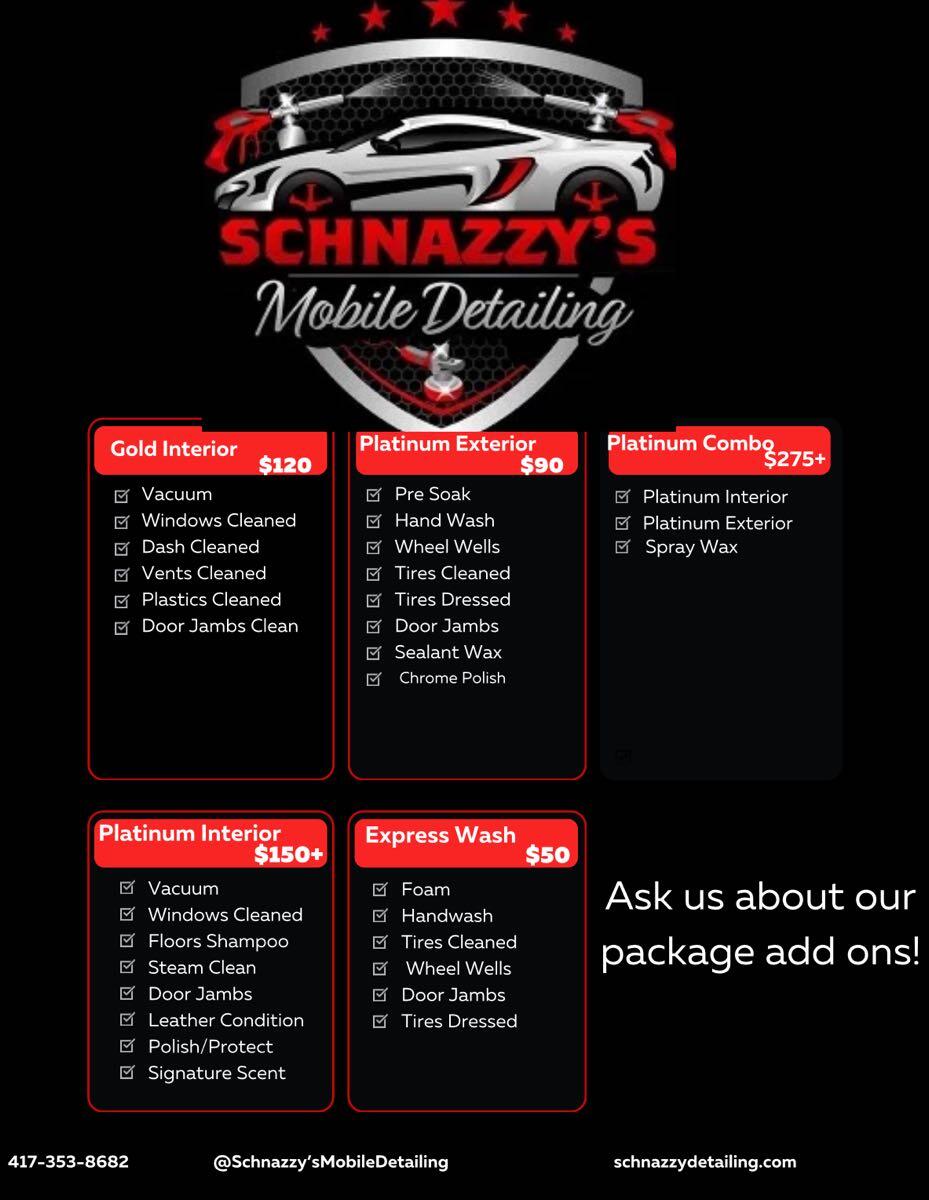 Schnazzy’s Mobile Detailing LLC - Nextdoor