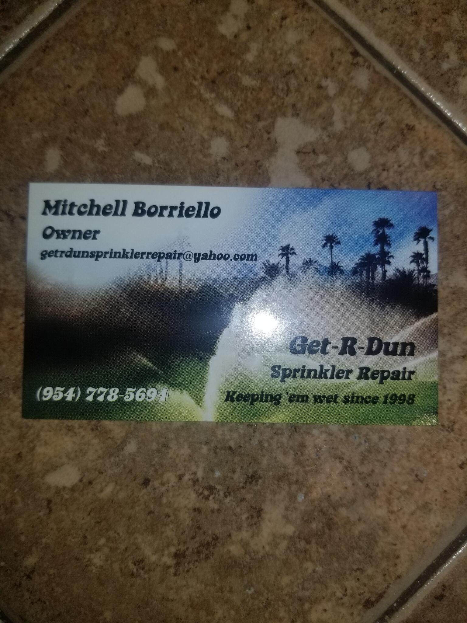 Get-R-Dun Sprinkler Repair - Nextdoor