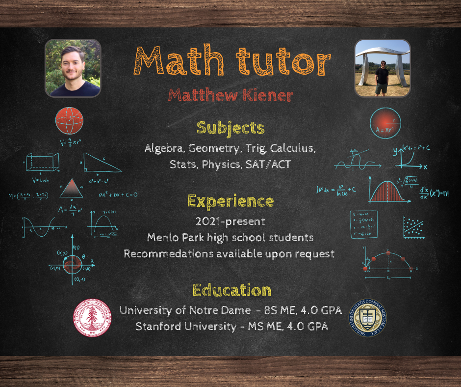 Math Tutoring by Matt - Nextdoor