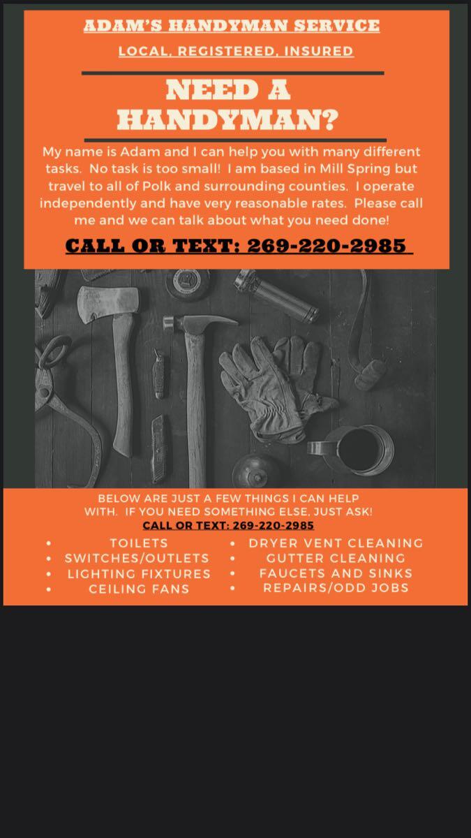 Adam’s Handyman Services - Nextdoor