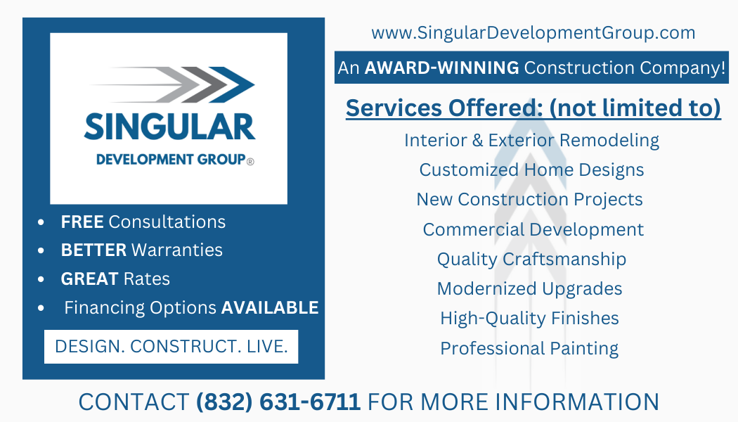 Singular Development Group, LLC - Houston, TX - Nextdoor