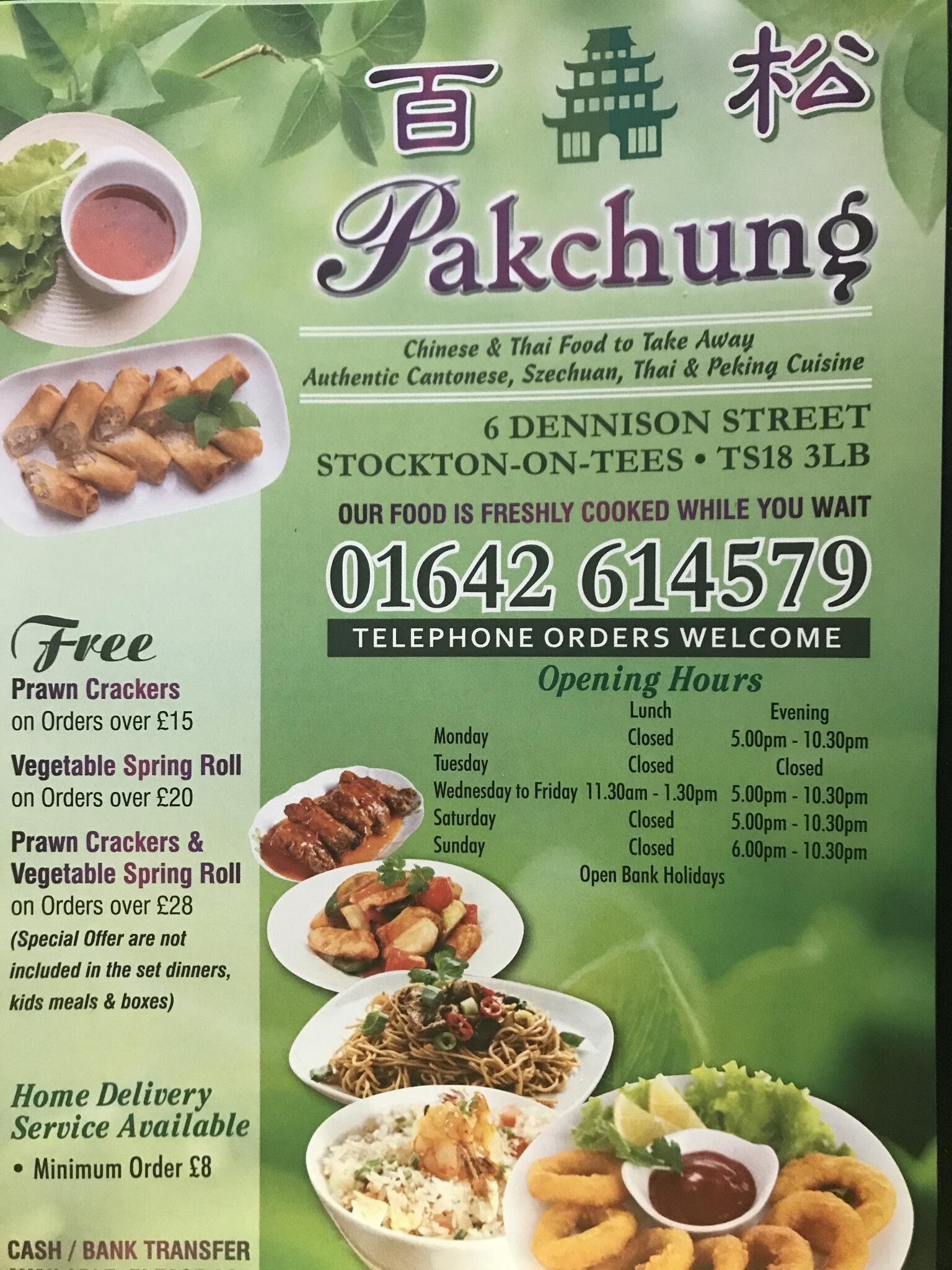 Pak Chung Chinese Takeaway - Stockton-On-Tees - Nextdoor