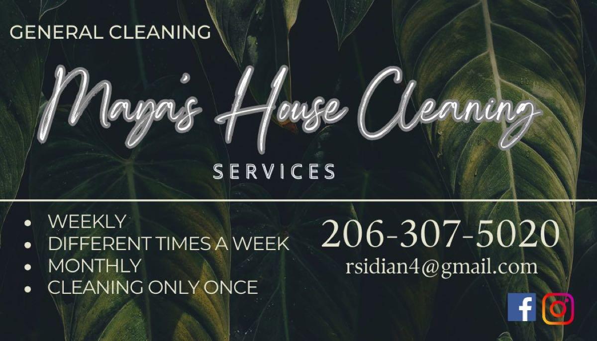Maya’s house cleaning services. - Seattle, WA - Nextdoor