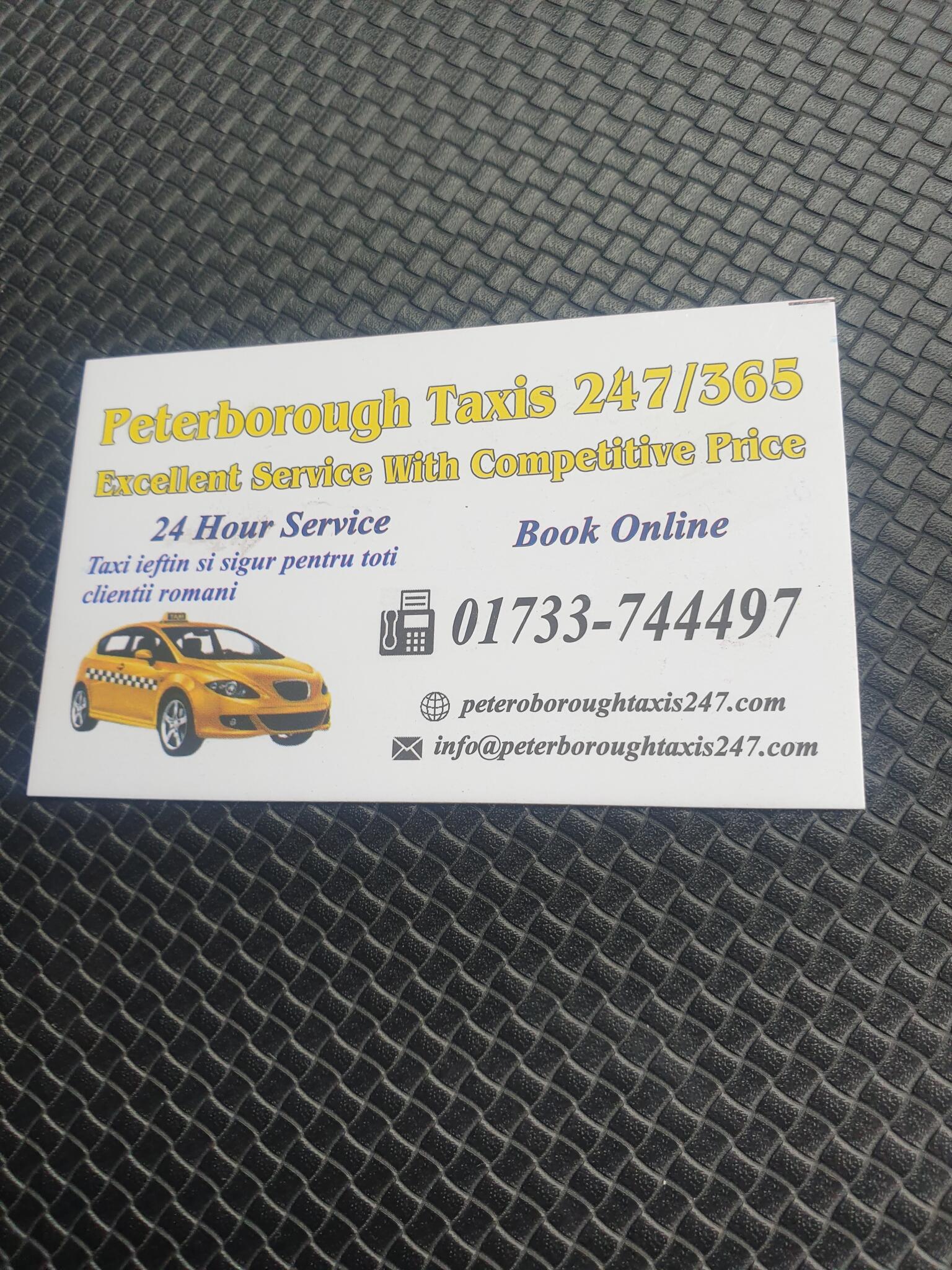 Peterborough taxi 247/365 - Peterborough, England - Nextdoor