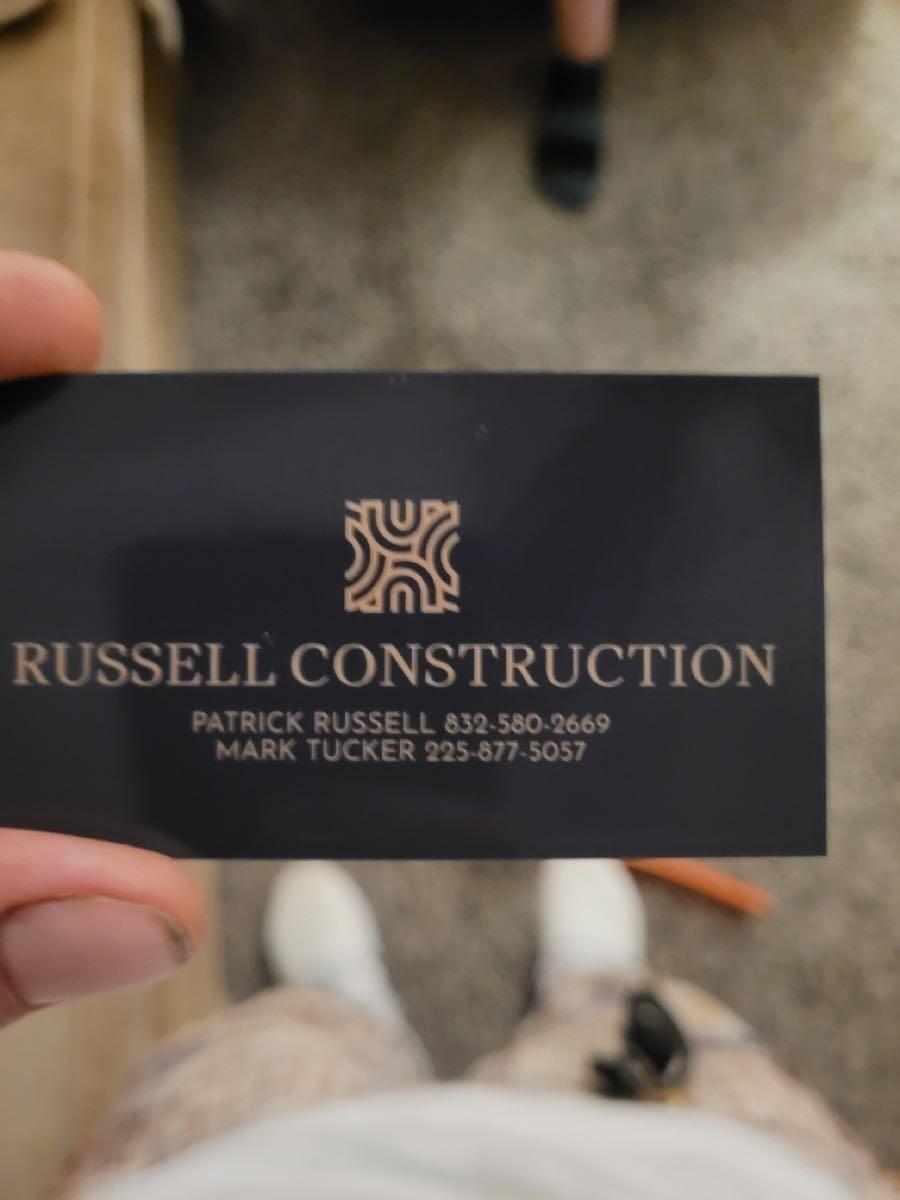 @Russell construction. - Theodore, AL - Nextdoor