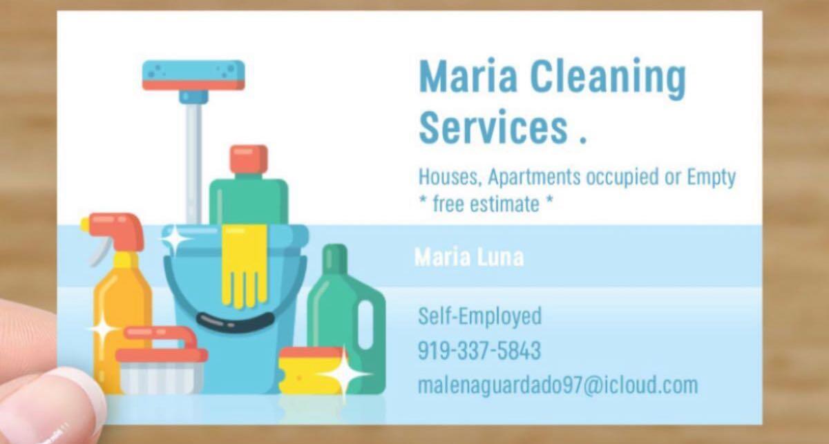 Maria Cleaning services - Nextdoor