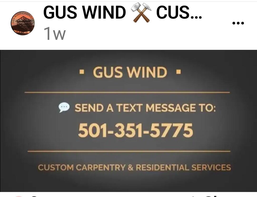 gus wind custom carpentry - Nextdoor