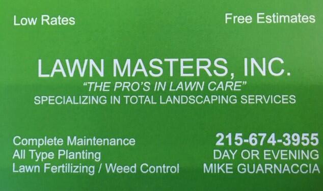 Lawn Masters, Inc - Hatboro, PA - Nextdoor