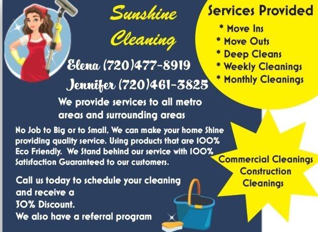 sunshine cleaning and Repairsllc - Nextdoor