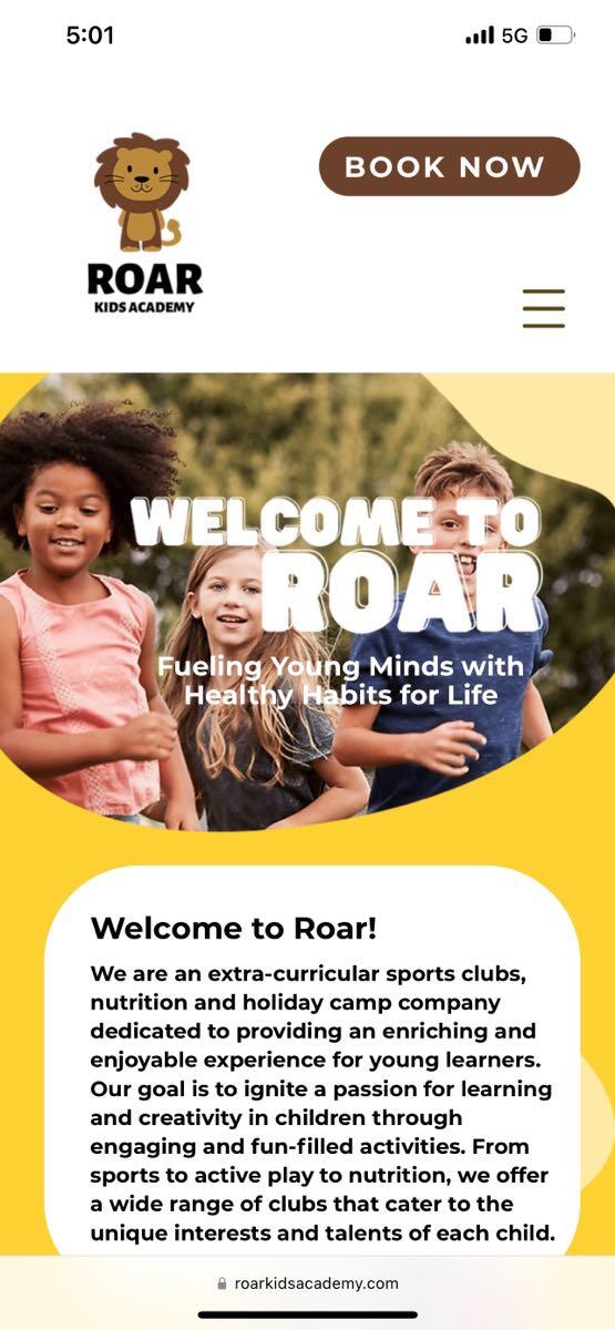 Roar Kids Academy - Kids Sports & Nutrition - Kingston upon Thames, GB ...