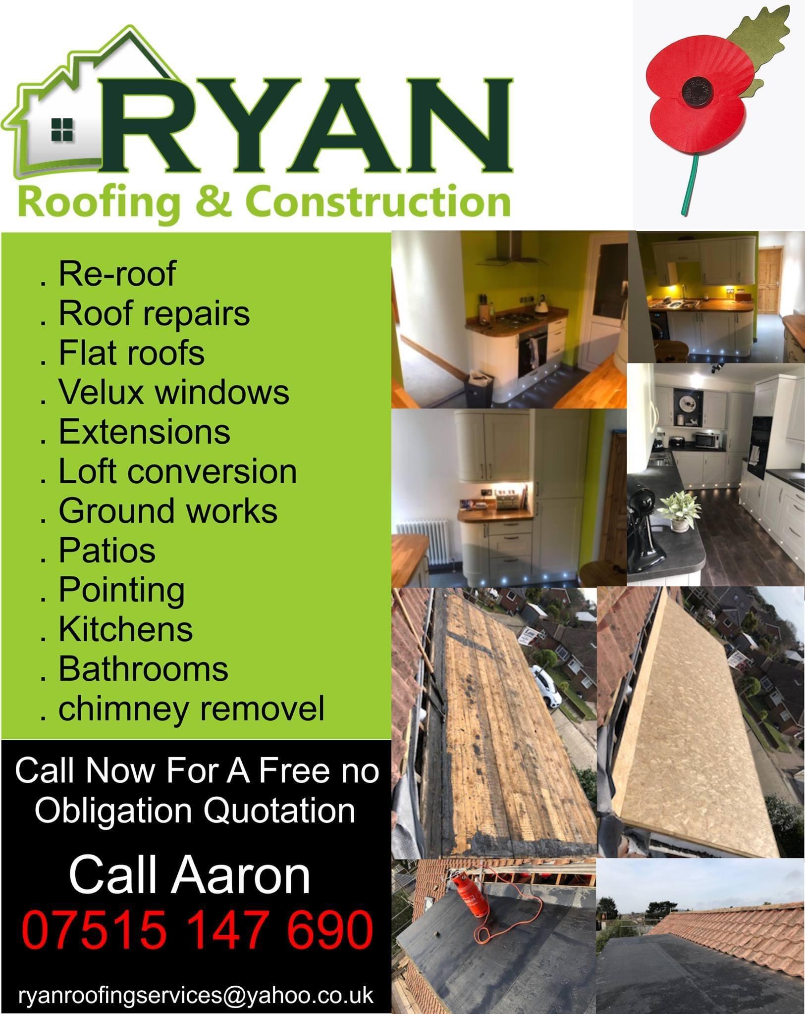 Ryan Roofing And Construction - Worthing - Nextdoor