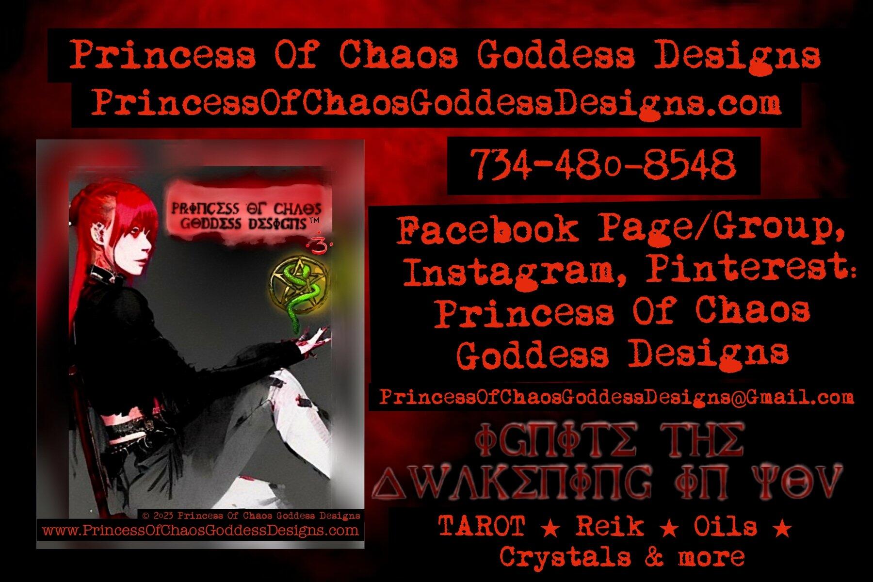 Princess Of Chaos Goddess Designs - Nextdoor