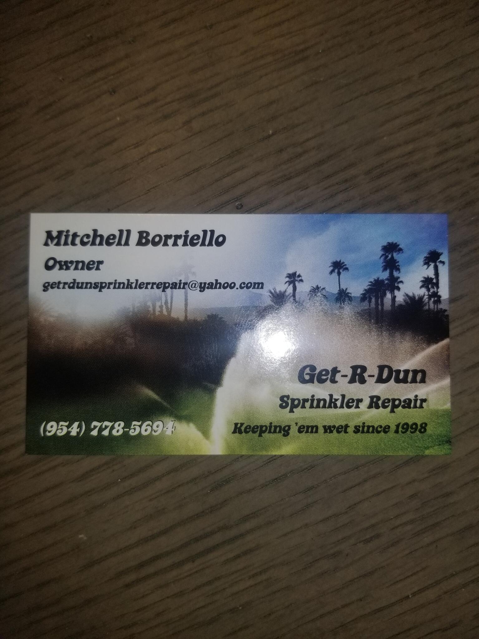 Get-R-Dun Sprinkler Repair - Nextdoor