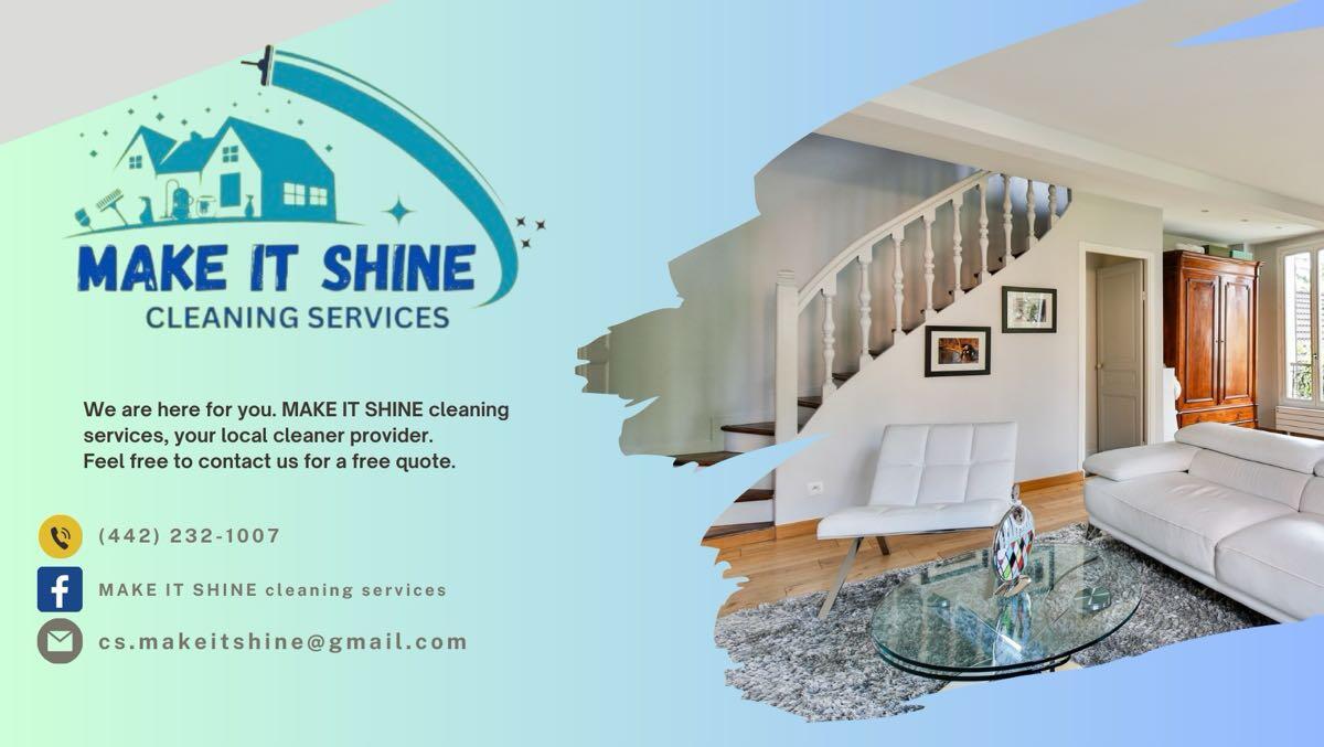 MAKE IT SHINE-cleaning services - Nextdoor
