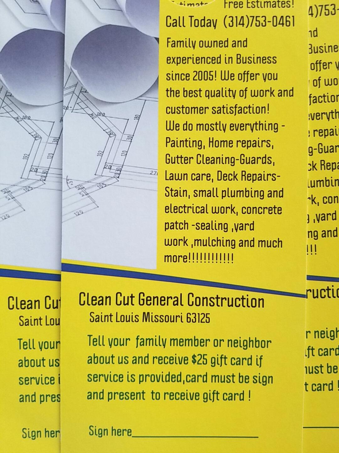 Clean Cut Construction - Saint Louis, MO - Nextdoor