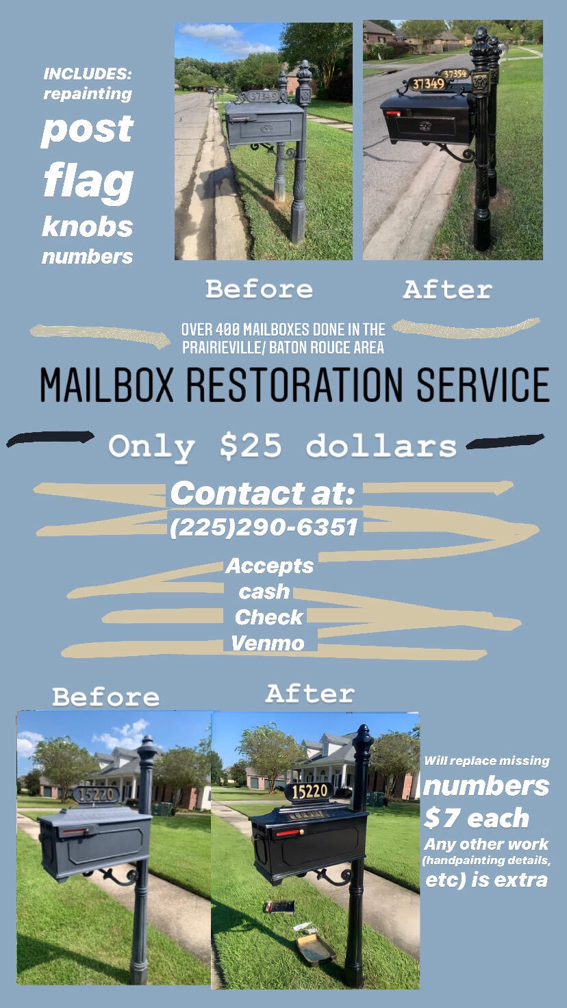 Maddy’s Mailbox Restoration Service - Nextdoor