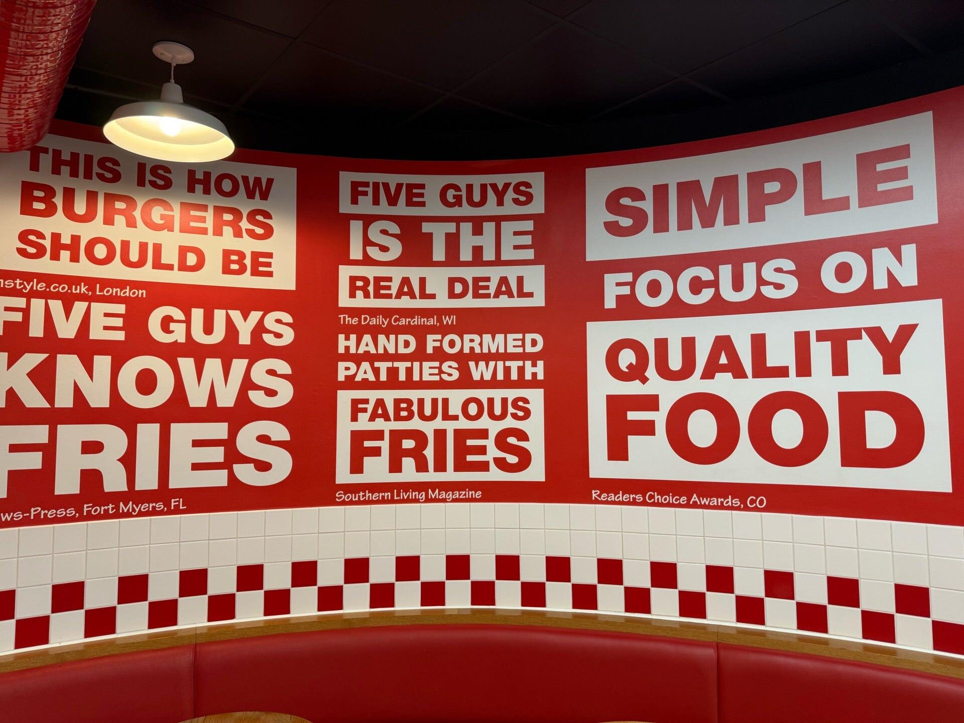 Five Guys Champs-Élysées - Paris - Nextdoor