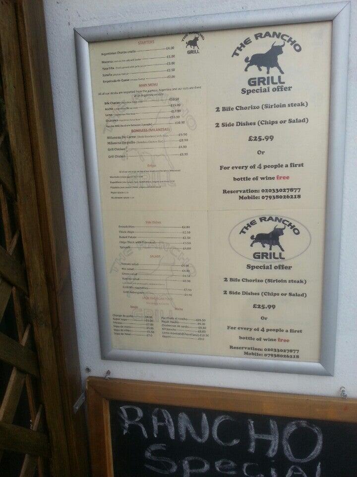 The Rancho Grill - London - Nextdoor