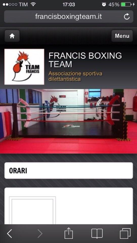 Francis Boxing Team - Rho - Nextdoor