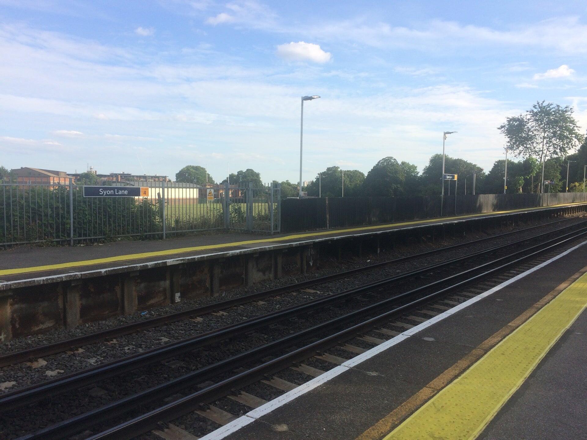 Syon Lane Railway Station - Brentford - Nextdoor