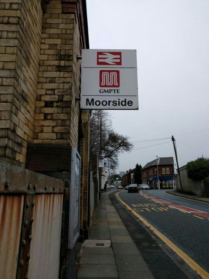 Moorside Railway Station - Manchester - Nextdoor