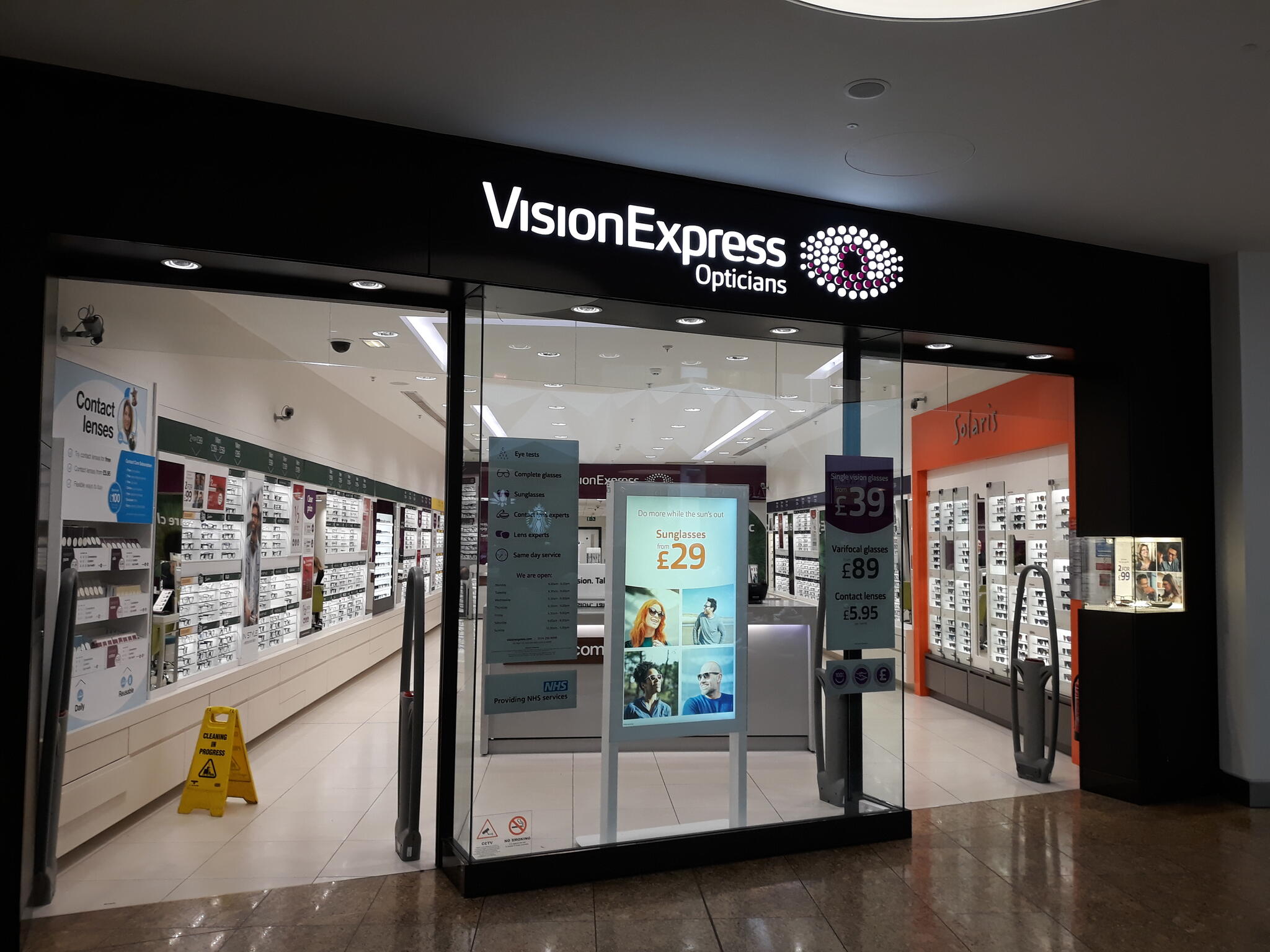 Vision Express Opticians - Sheffield - Meadowhall (Arcade) - Nextdoor