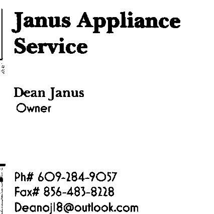 Janus Appliance Service - Nextdoor