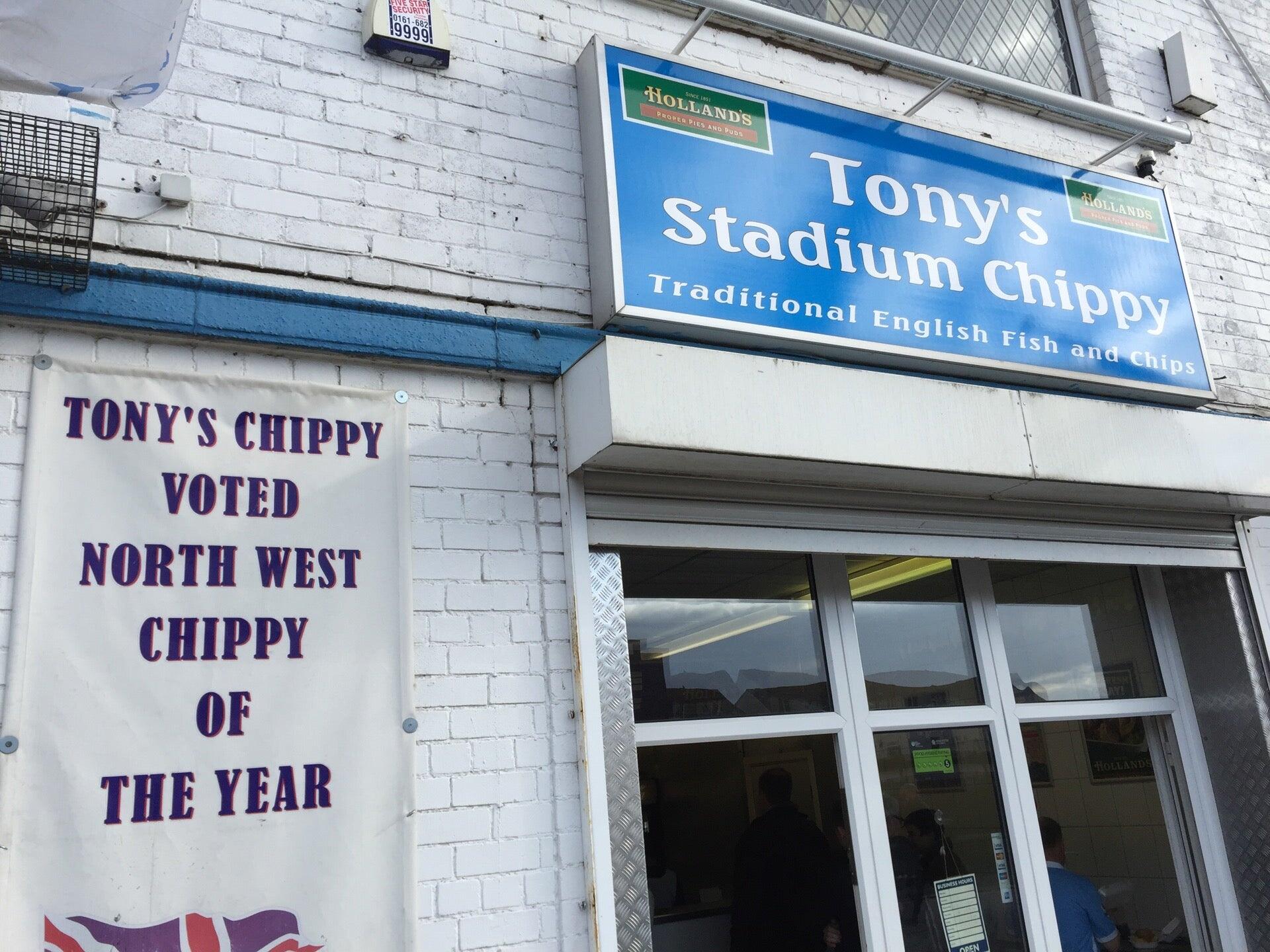 Tony's Stadium Chippy - Manchester - Nextdoor