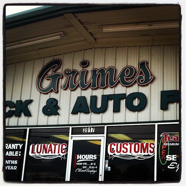 Grimes truck and auto parts store