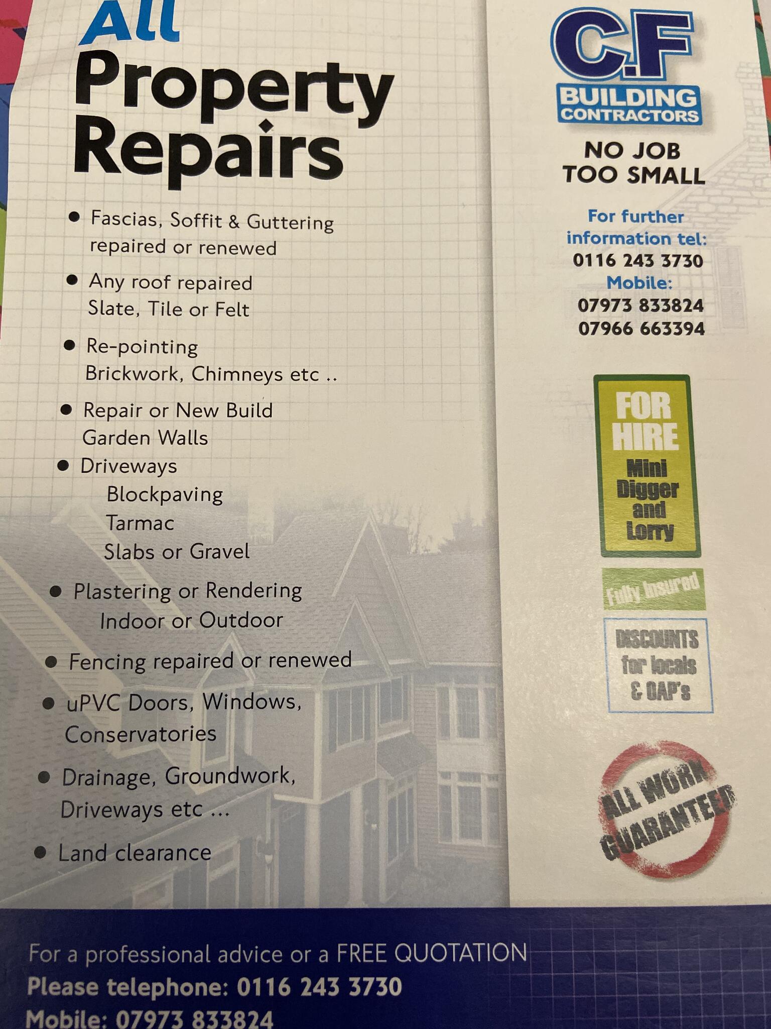 Cf Building Contractors - Nextdoor