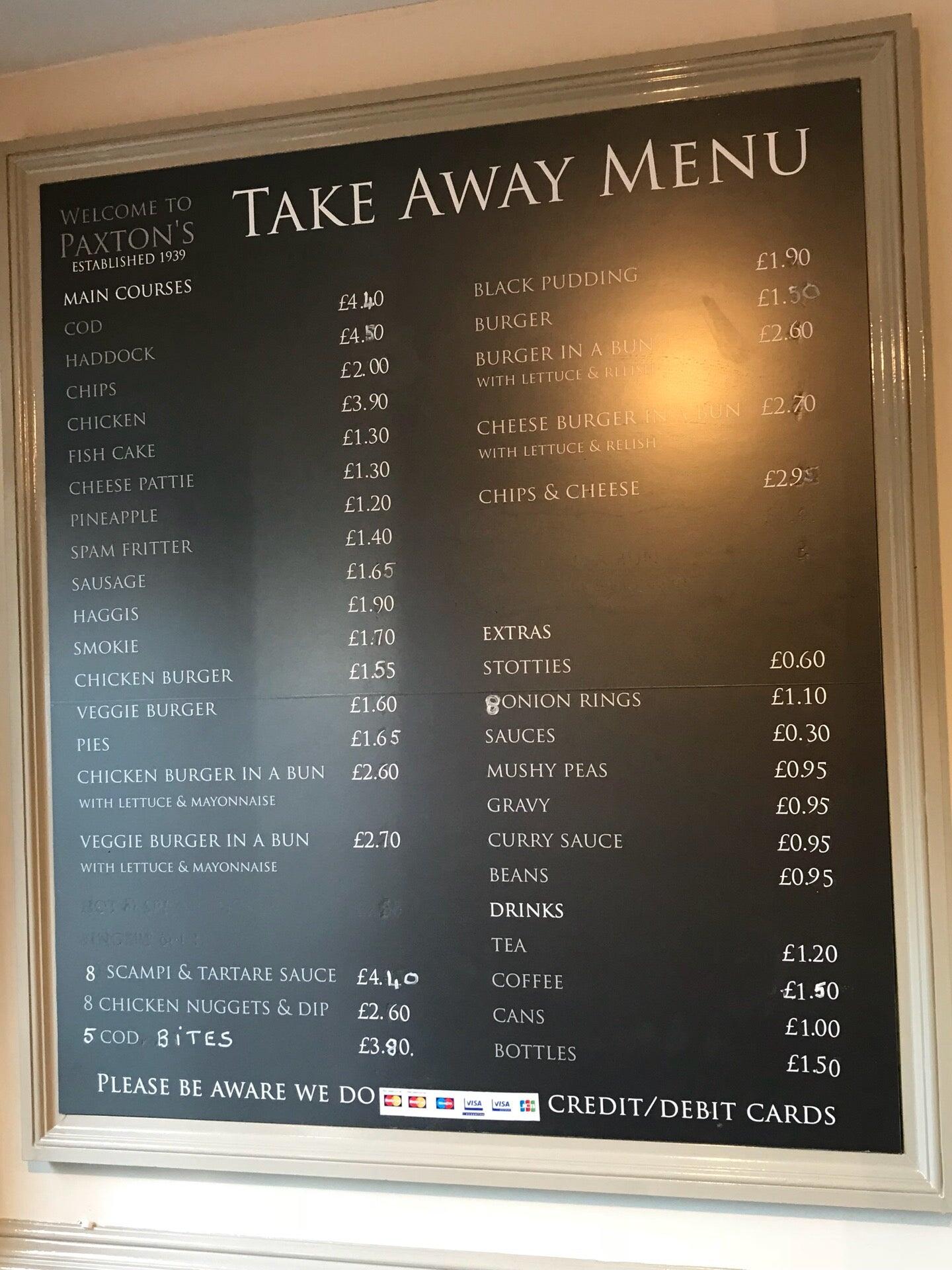 Paxton's Fish & Chips - Hexham - Nextdoor