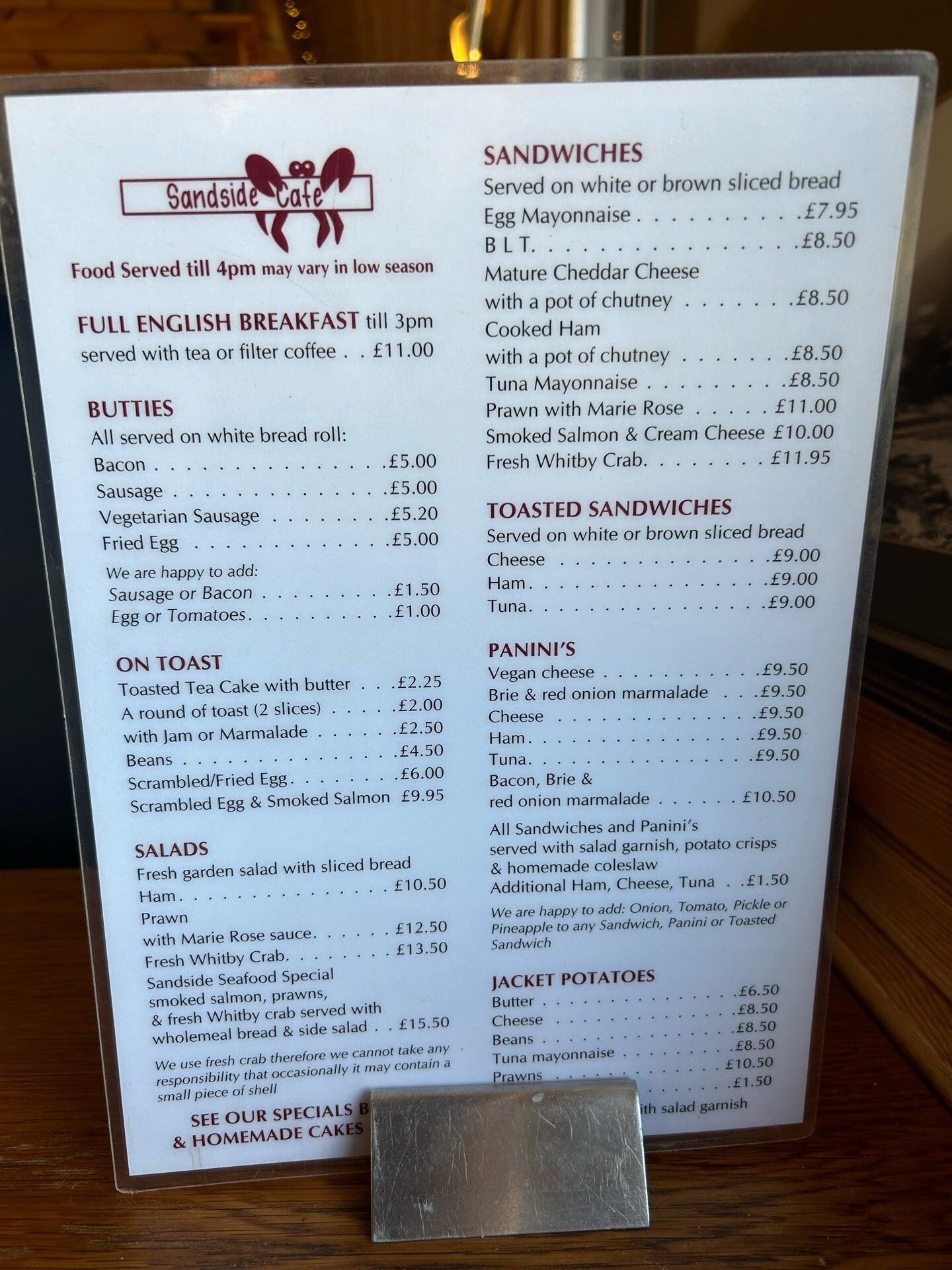 Sandside Cafe - Sandsend - Nextdoor