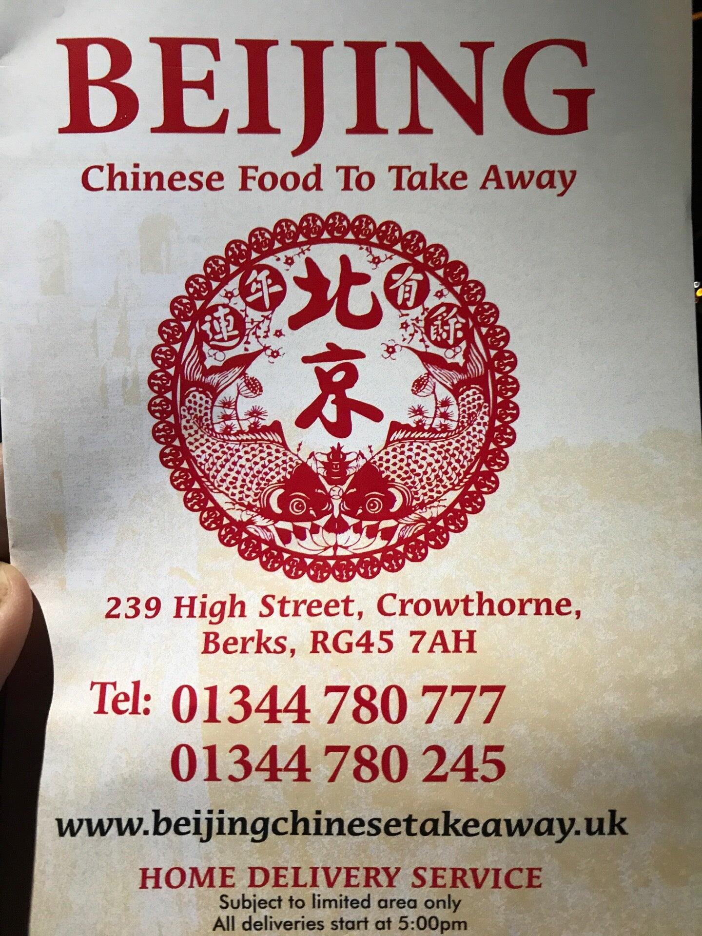 Beijing Chinese Takeaway - Crowthorne - Nextdoor