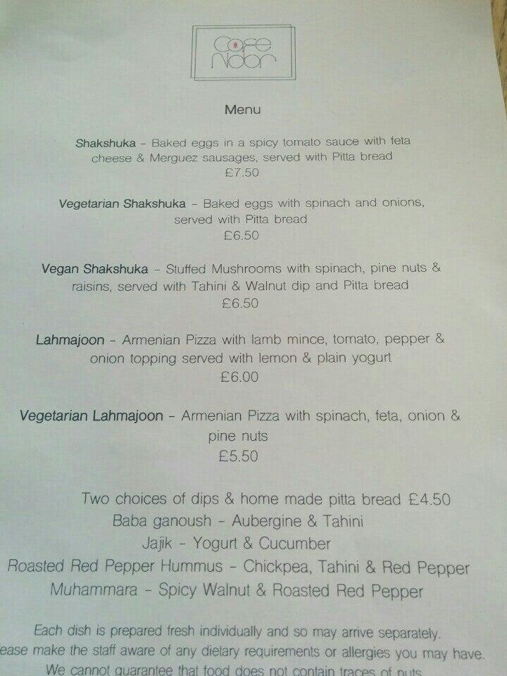 Cafe Noor - Brighton - Nextdoor