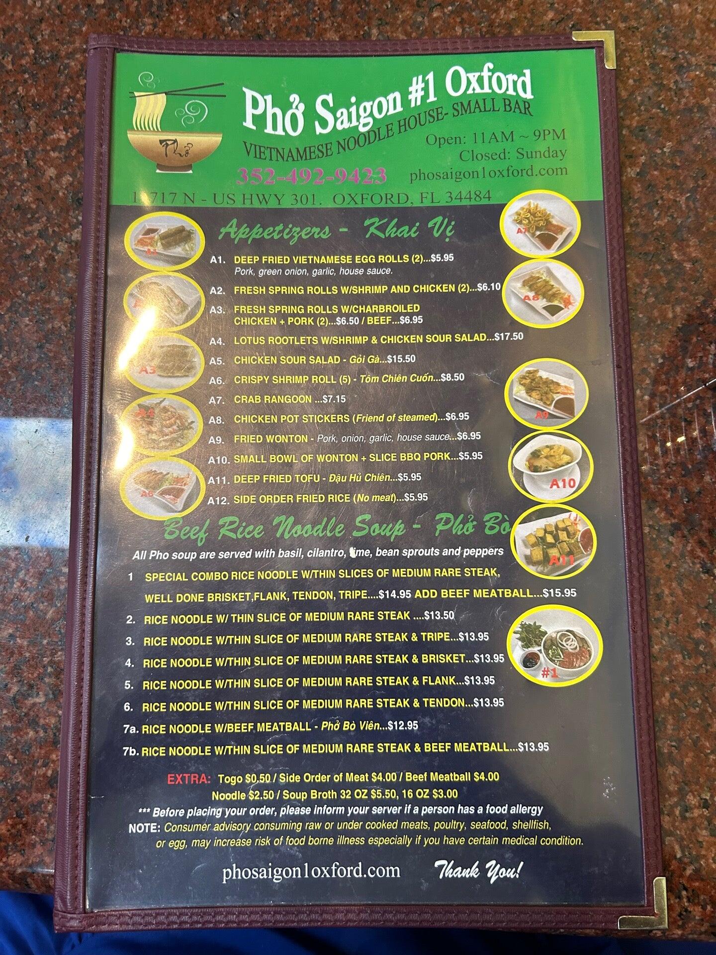 Pho Saigon - Oxford, FL - Nextdoor