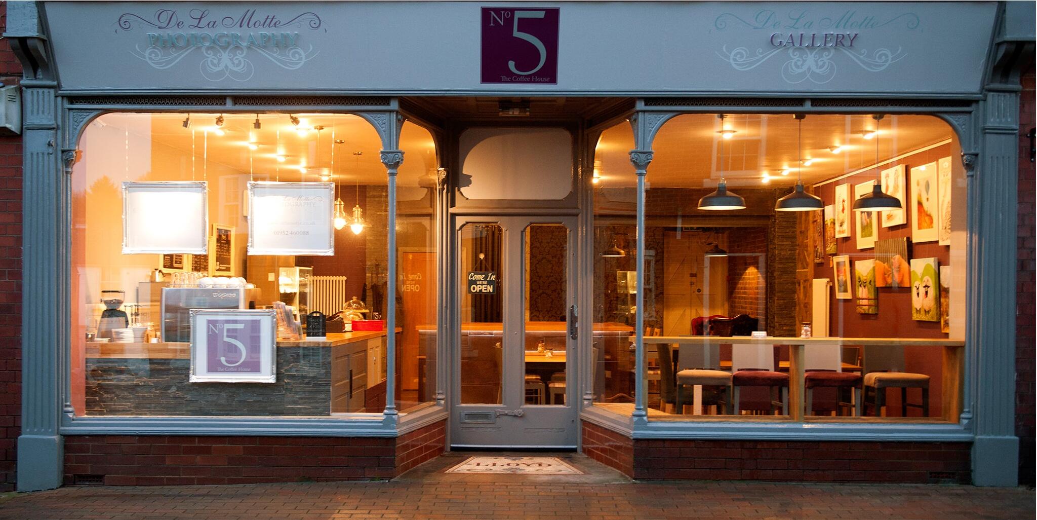 Number 5 Coffee House - Shifnal - Nextdoor
