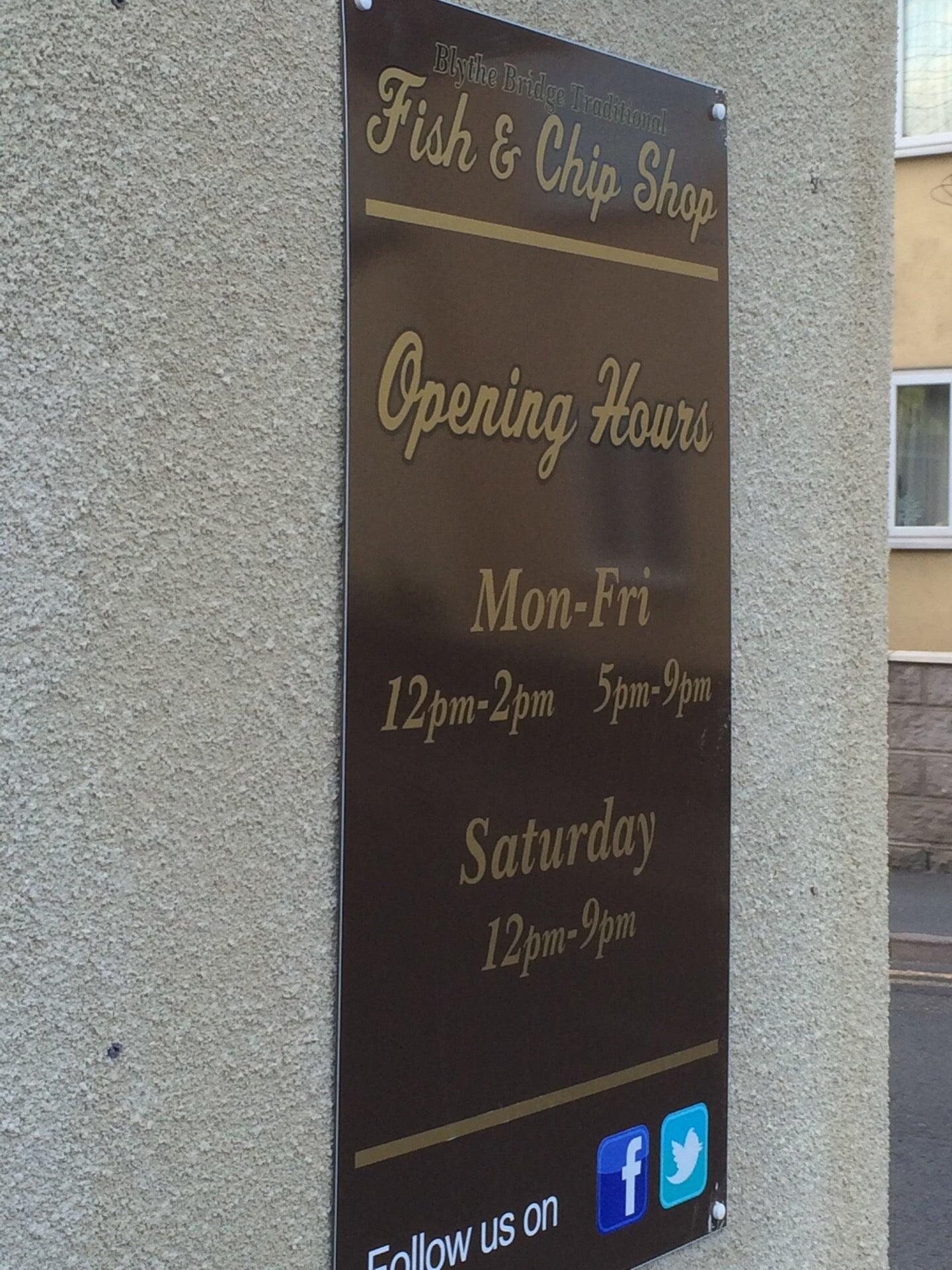 Blythe Bridge Traditional Fish & Chip Shop - Blythebridge - Nextdoor