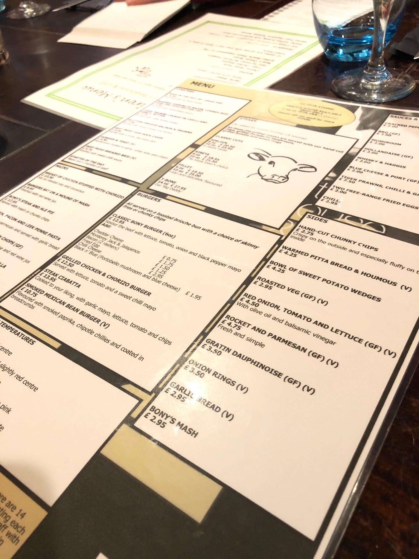 Bonys Steakhouse - Peebles - Nextdoor