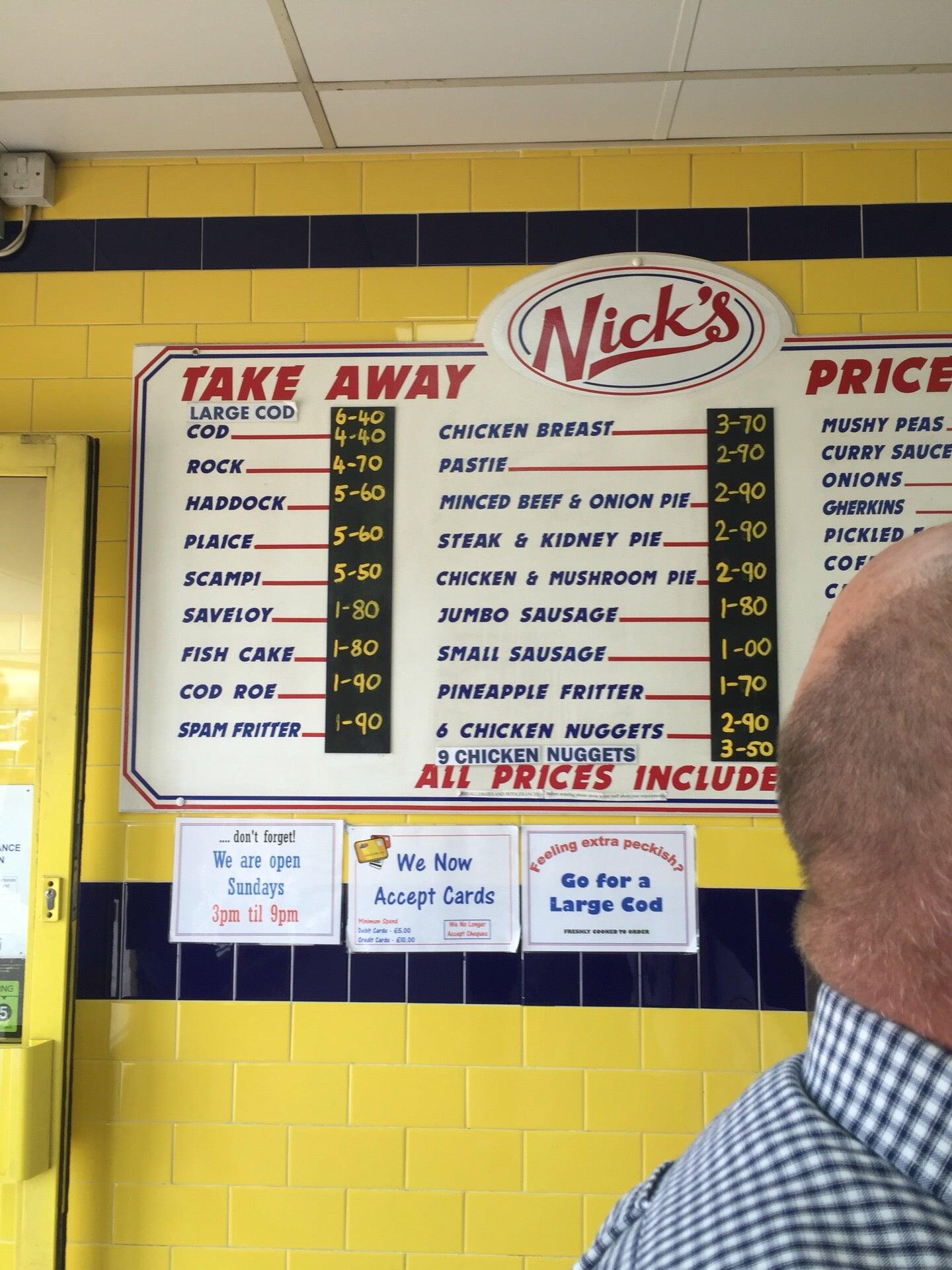 Nick's Fish & Chips - Slough - Nextdoor