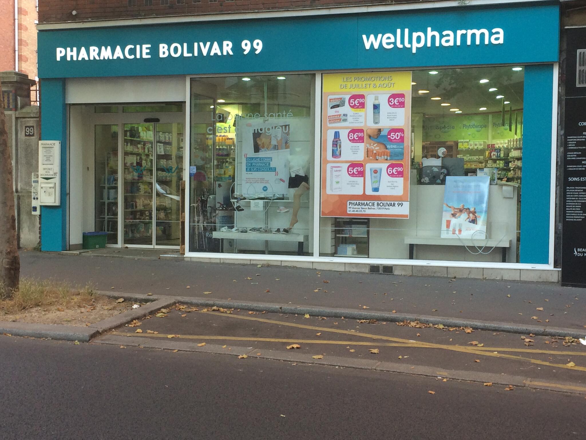 Pharmacie wellpharma Bolivar 99 - Nextdoor