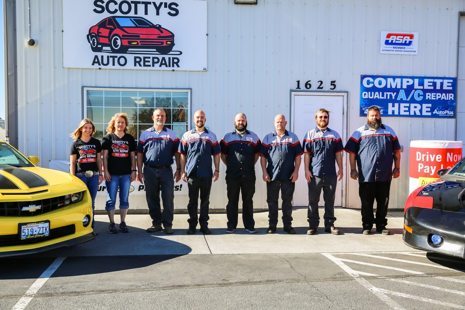 Scotty's auto repair store