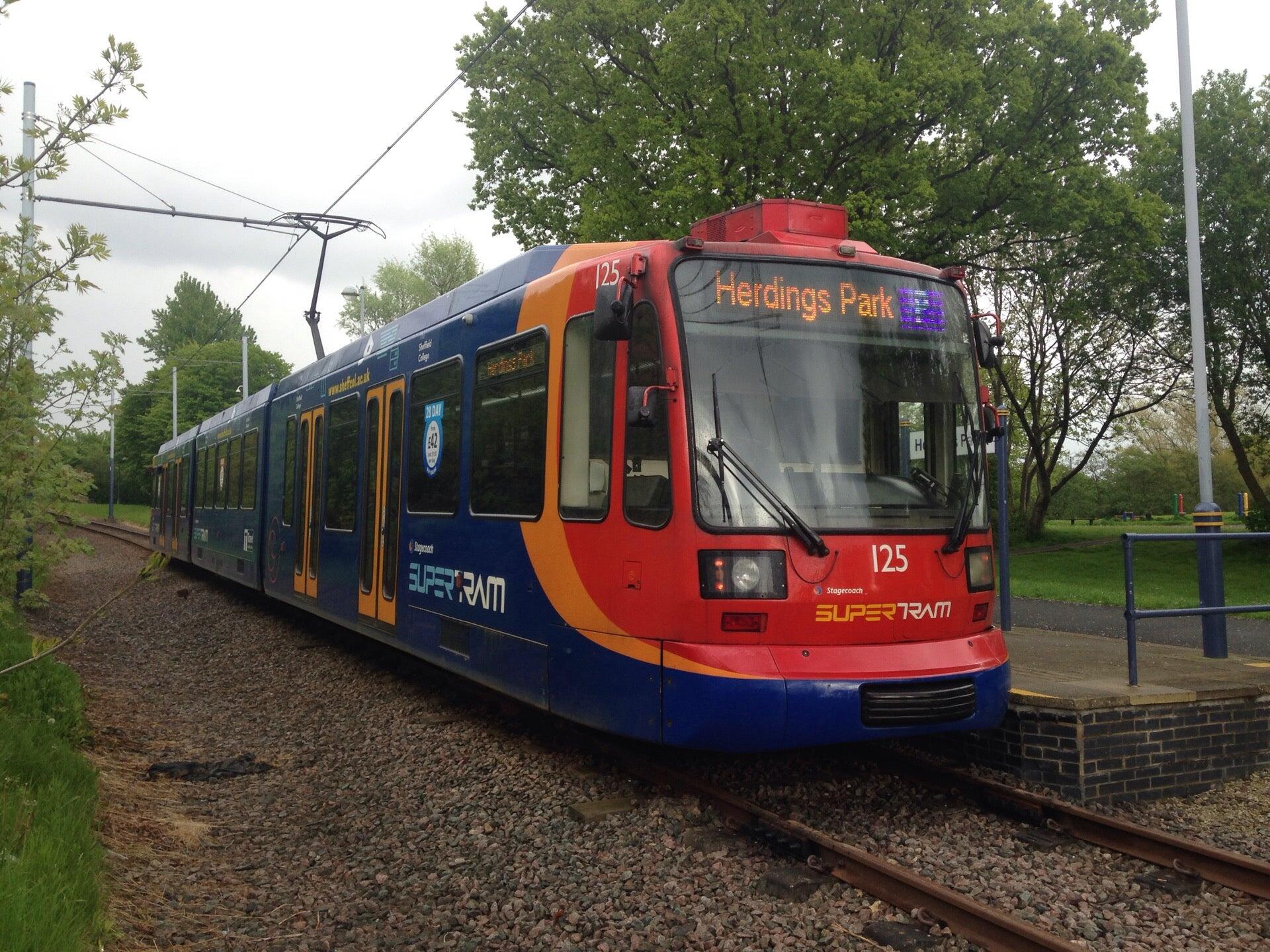 Sheffield Supertram Herdings Park Stop - Sheffield - Nextdoor