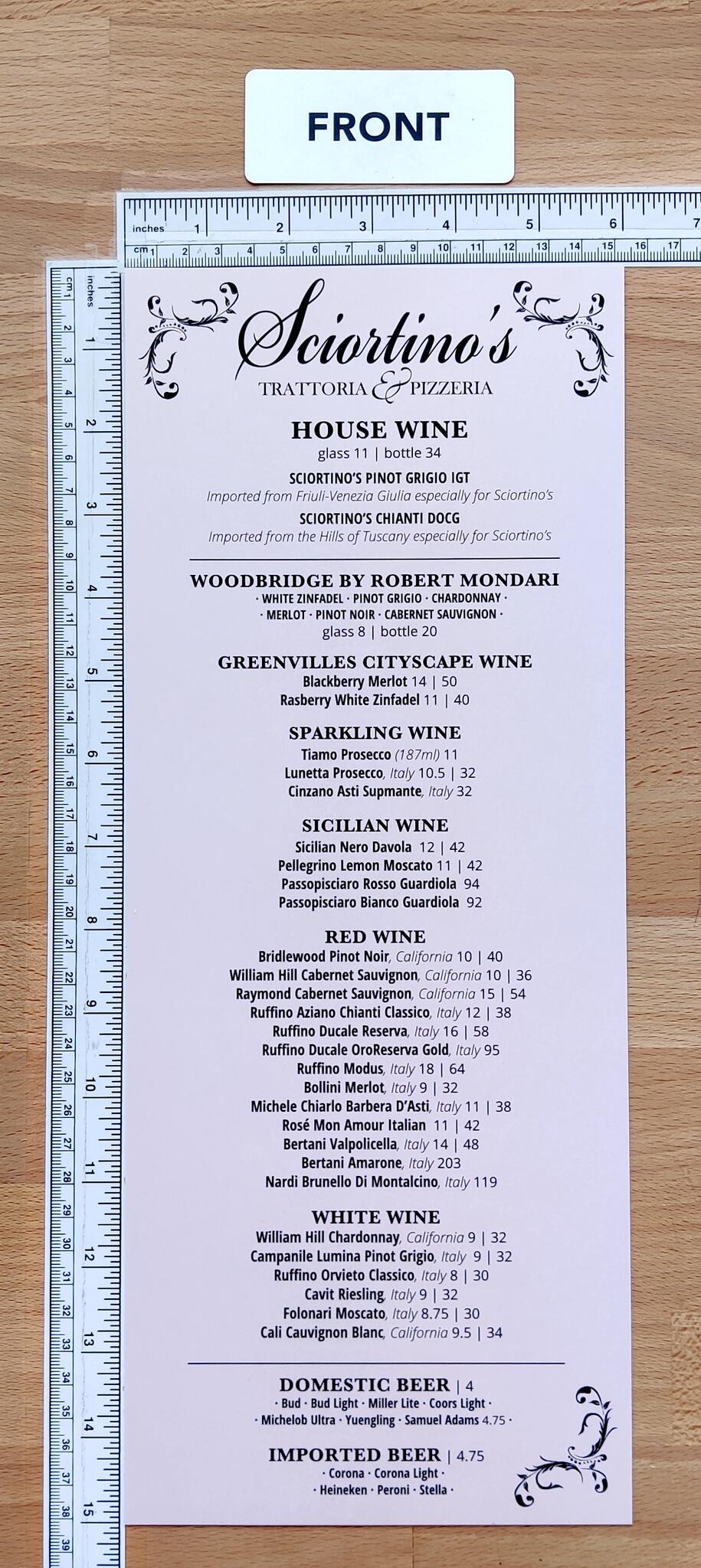 Sciortino's Trattoria & Pizzeria - Greenville, SC - Nextdoor